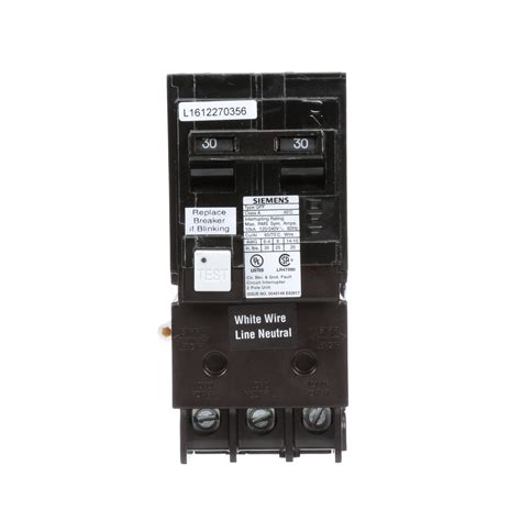 Siemens Qf230a 2 Pole 30a 120 240 Vac Ground Fault Circuit Interrupter
