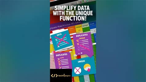 Simplify Data Analysis With The Unique Function 🎉 Youtube