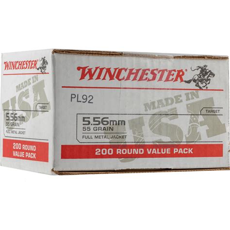 Winchester Lake City 5 56 M193 55 Gr Fmj Ammo 800 Rds [20892224438]
