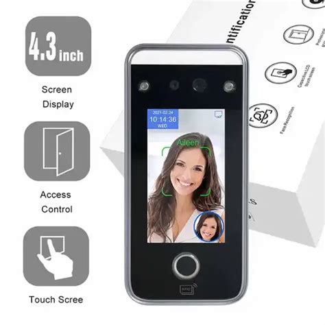 Cloud Ai Face Fingerprint Time Attendance RFID Door Access Control Qr Code Access Control And