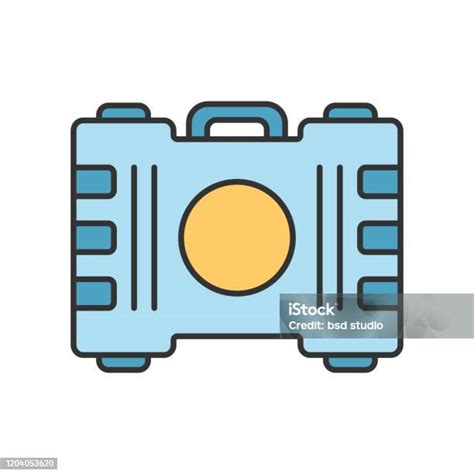 게임 컨테이너 키트 색상 아이콘입니다 건설 도구 항목 저장 플레이어 인벤토리 손잡이가있는 개체 플라스틱 상자를 저장합니다 사이버