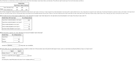 A Formulate And Solve A Linear Program To Determine