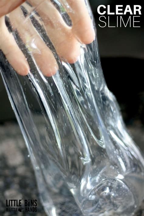 Elmer S Clear Glue Slime Recipe Artofit