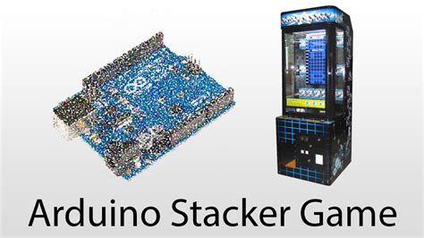[arduino] unrigged stacker game with dot matrix youtube