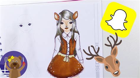 Ώρα για ζωγραφική Κορίτσι ελάφι Youtube