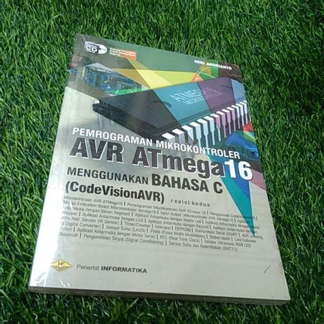 jual buku pemrograman mikrokontroler avr at mega 16 menggunakan bahasa