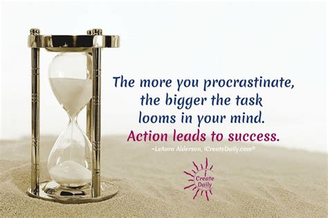Dont Procrastinate Do The Work Icreatedaily