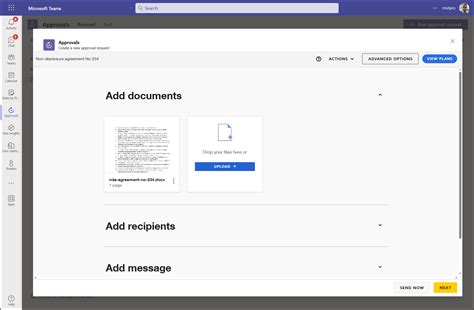 How To Use Docusign Approvals In Teams Modern Workplace Site
