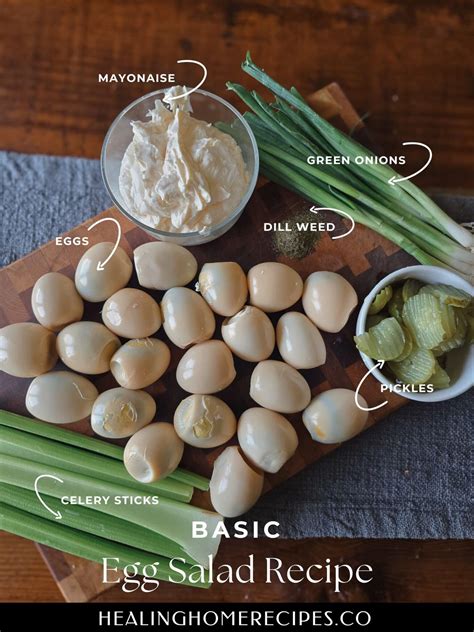 Basic Egg Salad Recipe Healing Home Recipes