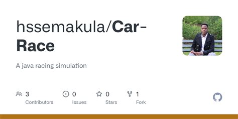 GitHub Hssemakula Car Race A Java Racing Simulation