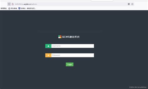 封神台 Kali系列qcms20的sqlmap靶场 Csdn博客