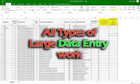 Do Data Entry Excel Scraping Typing Copy Paste Work By Shujahathuss180 Fiverr
