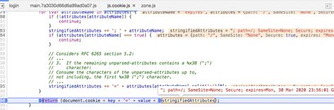 Javascript Okie And Chromes Samesitesecure Restrictions