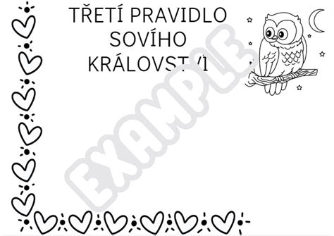 Třídní Pravidla Soví Království Nezařazené K Předmětu Učiteléučitelůmcz