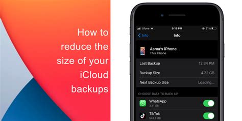 How To Reduce The Size Of Your Icloud Backup On Iphone And Ipad