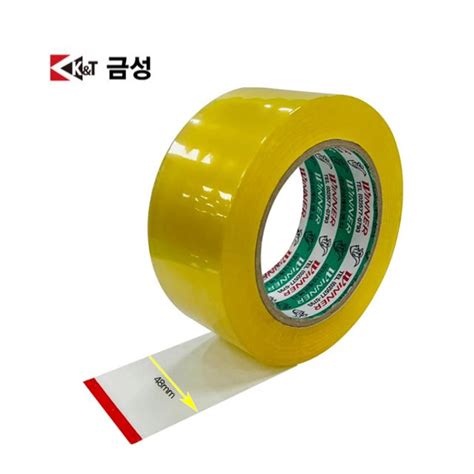 금성 박스 포장 택배 Opp 테이프 투명 48x50m50개입 생활건강 모두다구독