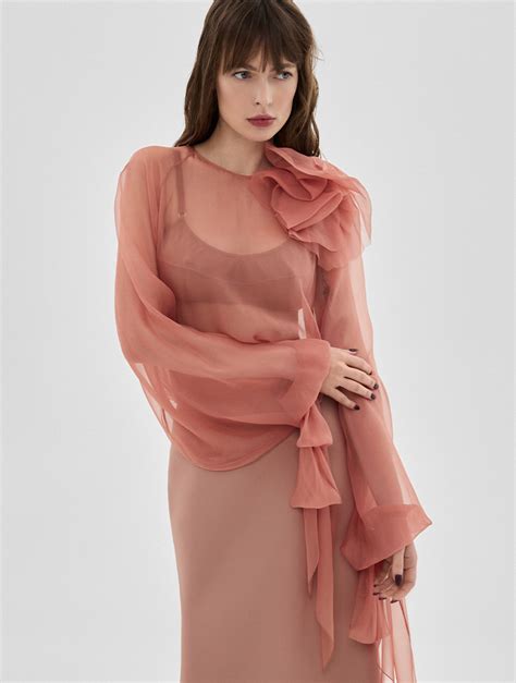 Sheer Chiffon Blouse Buy At Price ₴ 14 250 Buy Online On The Coat By