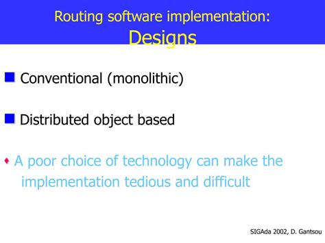 Ppt An Architectural Framework For Supporting Distributed Object Based Routing Powerpoint