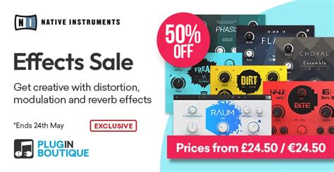 Save 50 On Native Instruments Crush Pack Mod Pack And Raum Reverb