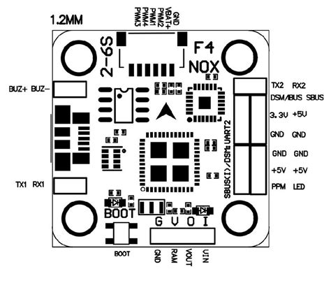 X Mm Betaflight F Noxe MPU Flight Controller AIO OSD V BEC Built In LC Sale Banggood