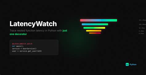 Latencywatch Trace Nested Function Latency In Python With Just One