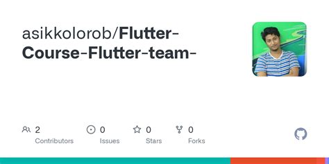 Github Asikkolorob Flutter Course Flutter Team