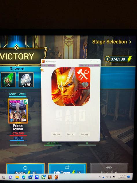 Raid Toolkit Just Pulls Up This Does Nothing Rraidshadowlegends