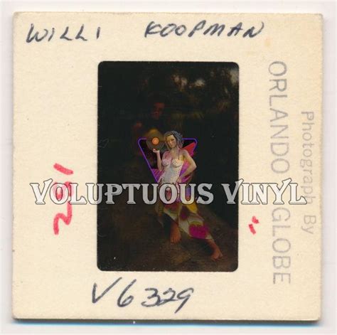 Willi Koopman Barefoot On A Boulder 1960s Color Transparency