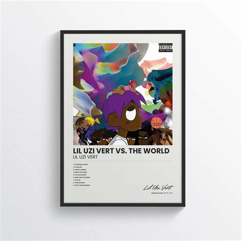 Lil Uzi Vert Vs The World Lil Uzi Vert Postersdrop
