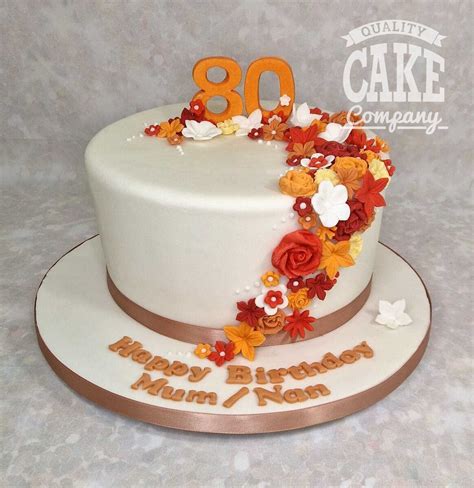 80th Cake Ideas