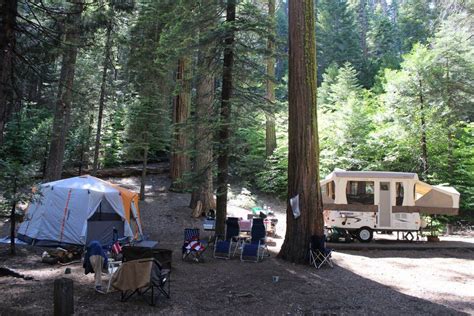 Calaveras Big Trees Campground Map