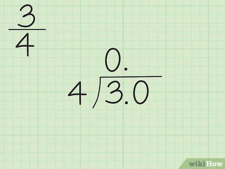 Ways To Change A Common Fraction Into A Decimal WikiHow