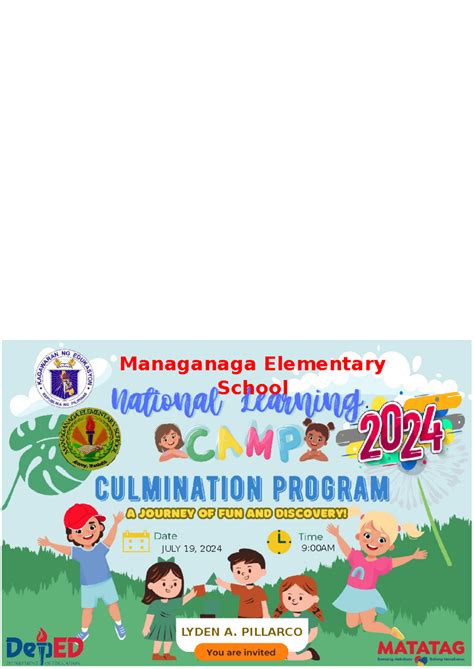 Nlc Culmination Program 2023 Lyden A Pillarco July 19 2024 900am