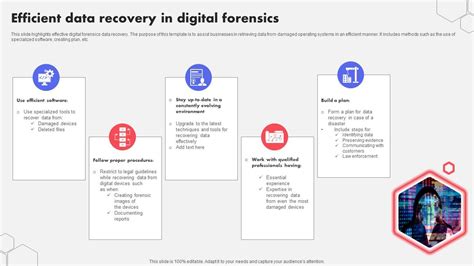 efficient data recovery in digital forensics ppt sample