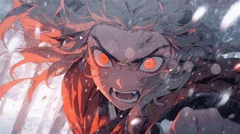 Rengoku Demon Slayer Flames Desktop Wallpaper K Wallpapers