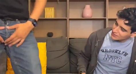 Asking His Friend To Show His Dick To Taste It