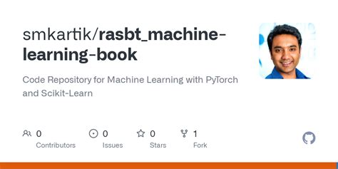 Github Smkartikrasbtmachine Learning Book Code Repository For