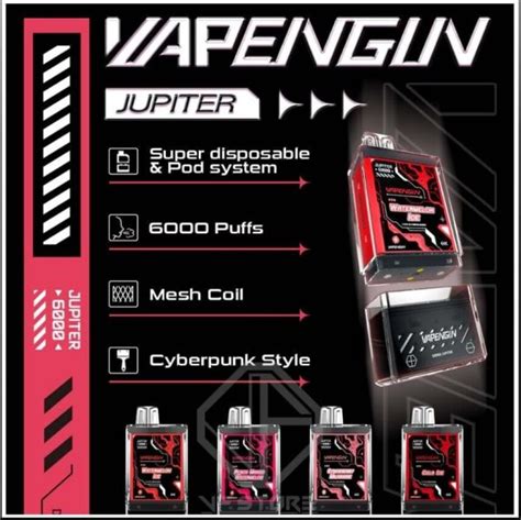 Vapengin Jupiter 6000 Disposable Cartridge Ohm Vapes Botswanas