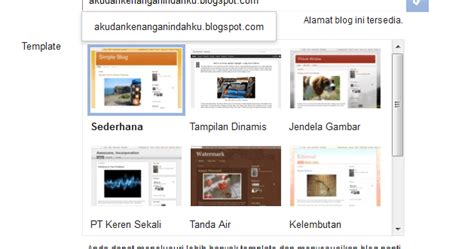 Cara Buat Blog Lewat Blogger Tutorial Cara Buat Blog Di Blogspot - Udin Blog