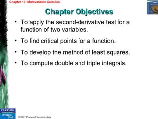 Chapter Multivariable Calculus PPT