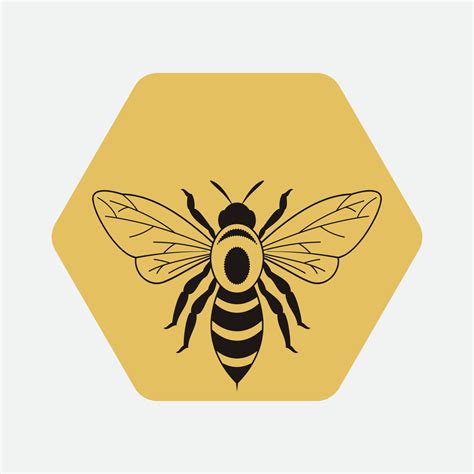 Bee Logo Illustrations Design Icon 17213192 Vector Art At Vecteezy
