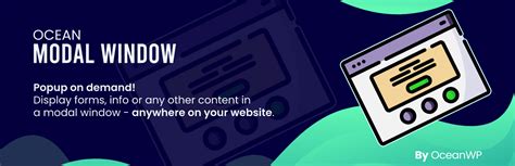 Ocean Modal Window Plugin —