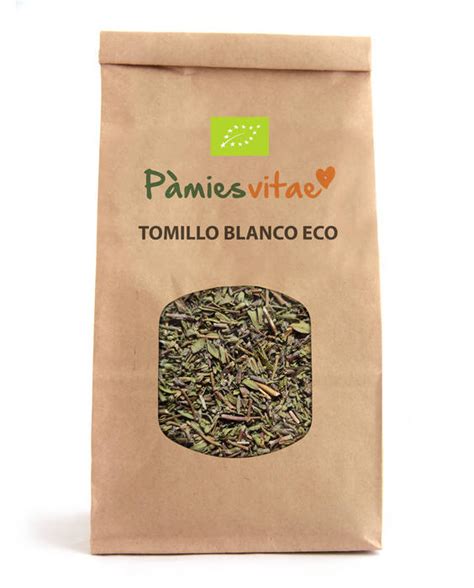 Tomillo Blanco Eco Thymus Mastichina Pàmies Vitae