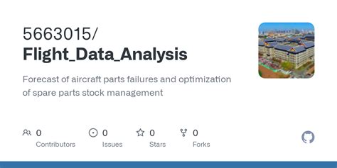 github 5663015 flight data analysis forecast of aircraft parts