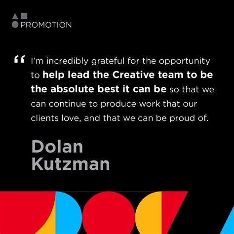 Please Join Us In Congratulating Dolan Kutzman On His Recent Promotion To Design Team Lead 👏