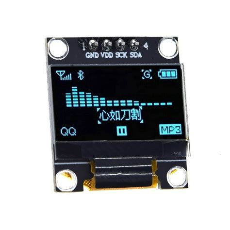 Módulo De Pantalla Led Oled Módulo Lcd De Gran Angular I2c Shield