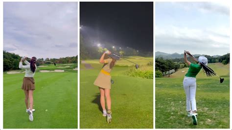 골프여신tv 아름다운 Klpga 프로님들의 스윙을 모아봤습니다~ 많은 관심과 시청 부탁드립니다🙇‍♀️