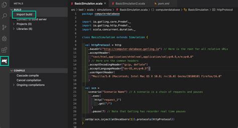 Develop Gatling Scripts Using Vs Code James Willett