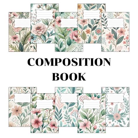 Composition Book By Kntn Worksheet Tpt