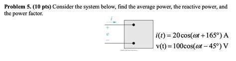 solved problem 5 10 pts consider the system below find